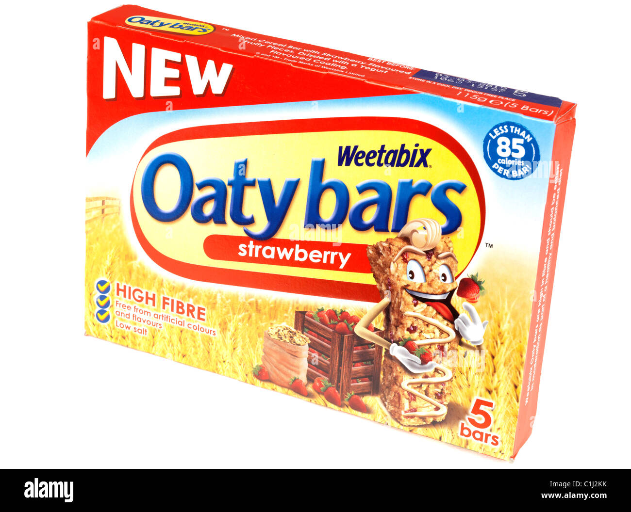 Oaty Snack, Bars Stock Photo - Alamy