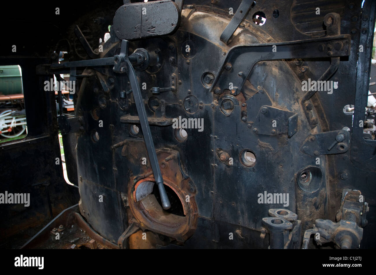 cab detail,15th class preserved beyer-garratt articulated steam ...