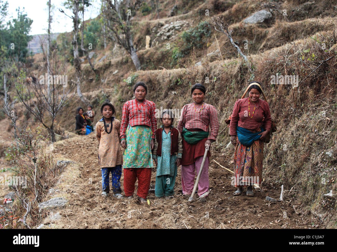 Indigenous people of nepal hi-res stock photography and images - Alamy