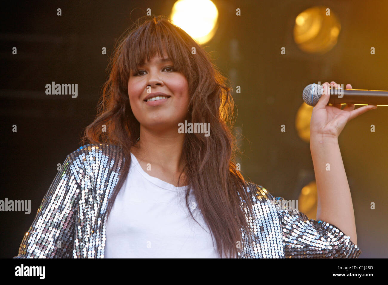 Maria Mena Performs live at 'pinkpop' Festival 2009 Landgraaf Holland ...