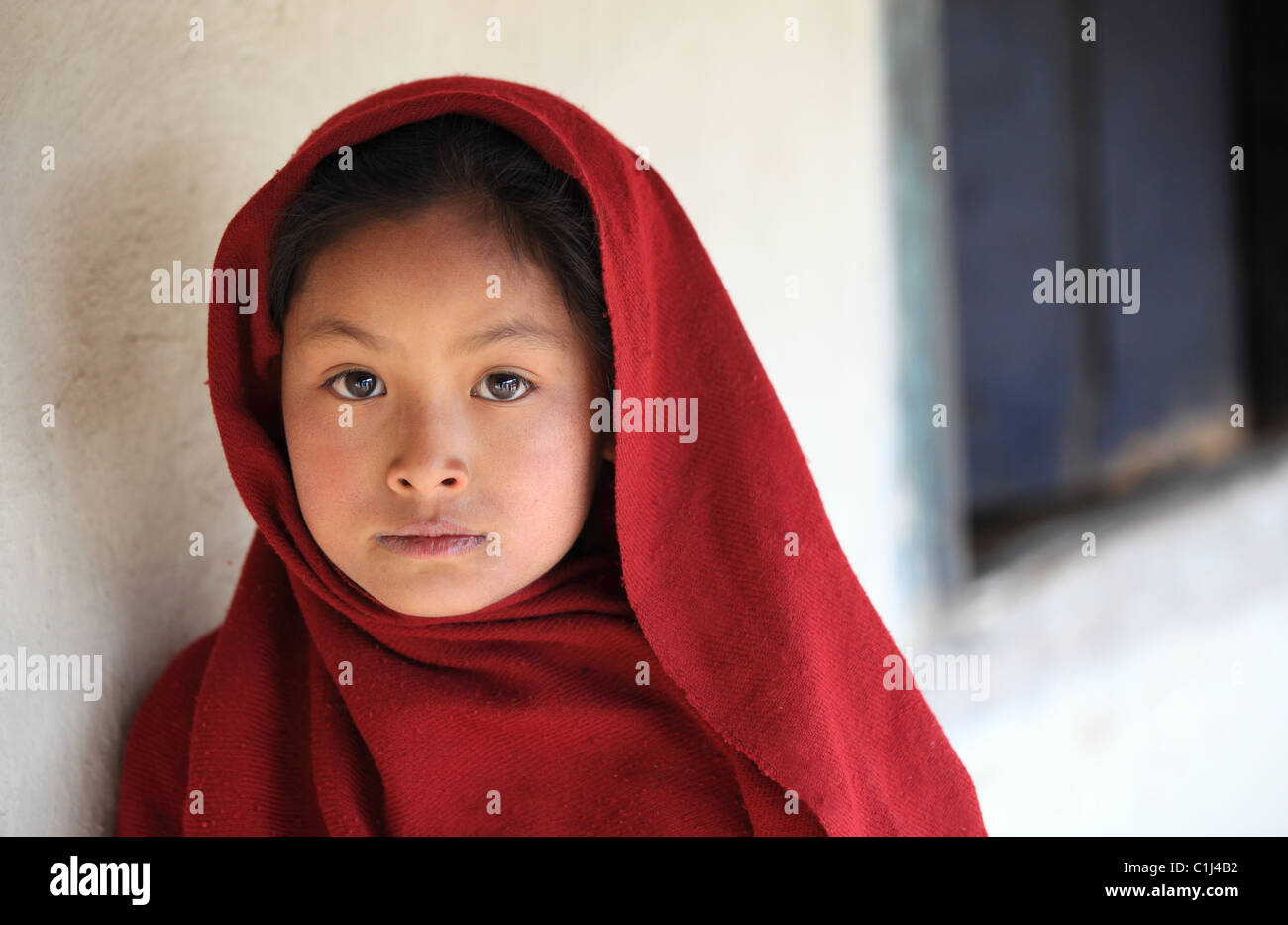 Nepali girl Nepal Himalaya Stock Photo - Alamy