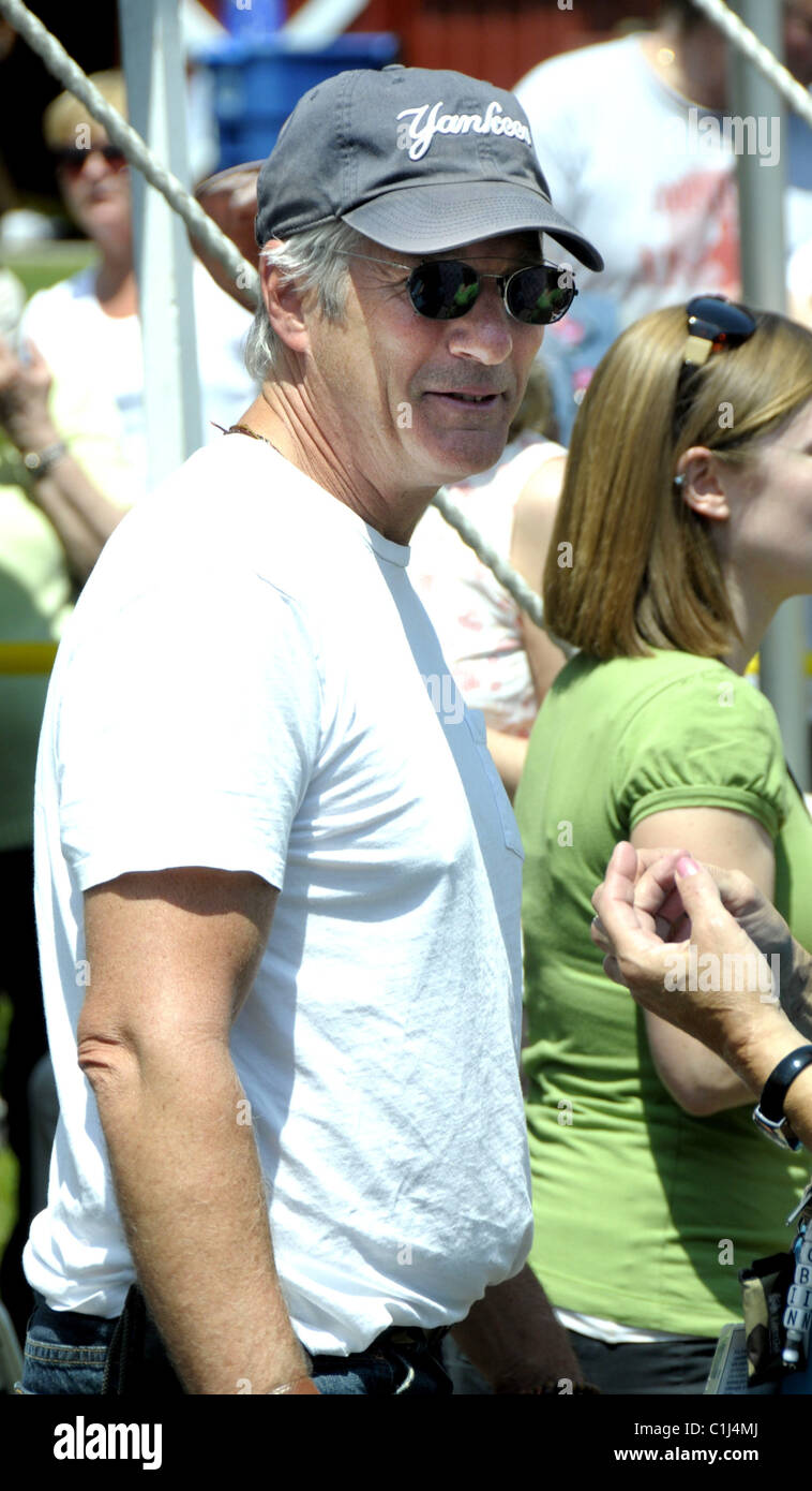 Richard Gere Green chimney with the birds of prey day New York City ...