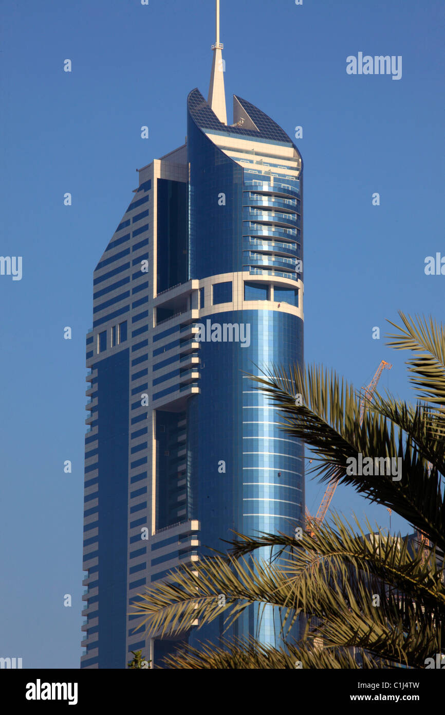 United Arab Emirates, Dubai, Sheikh Zayed Road, skyscraper Stock Photo ...