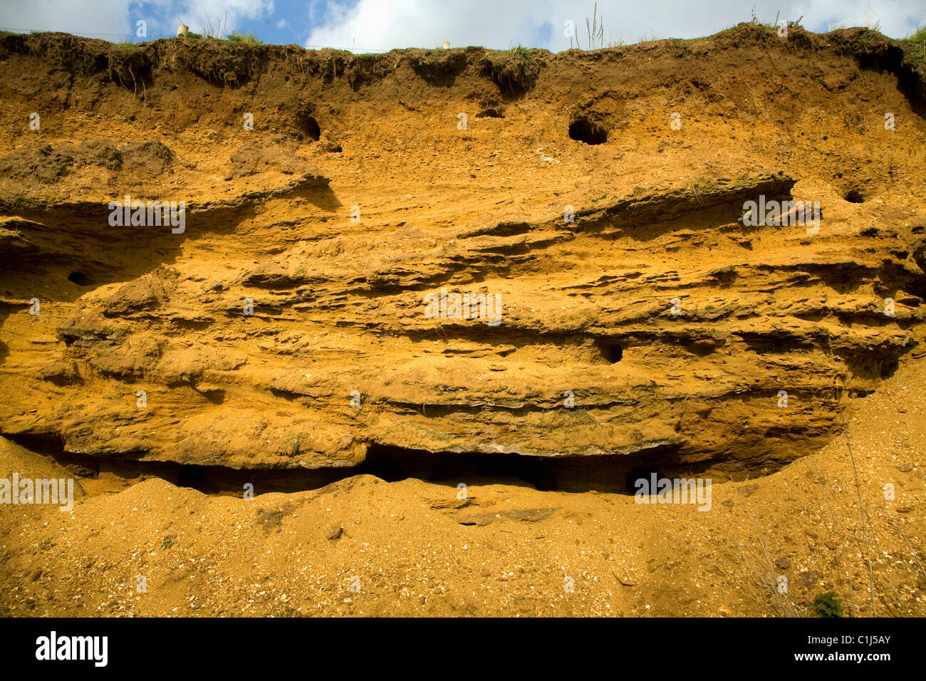 Sedimentary strata layers hi-res stock photography and images - Alamy