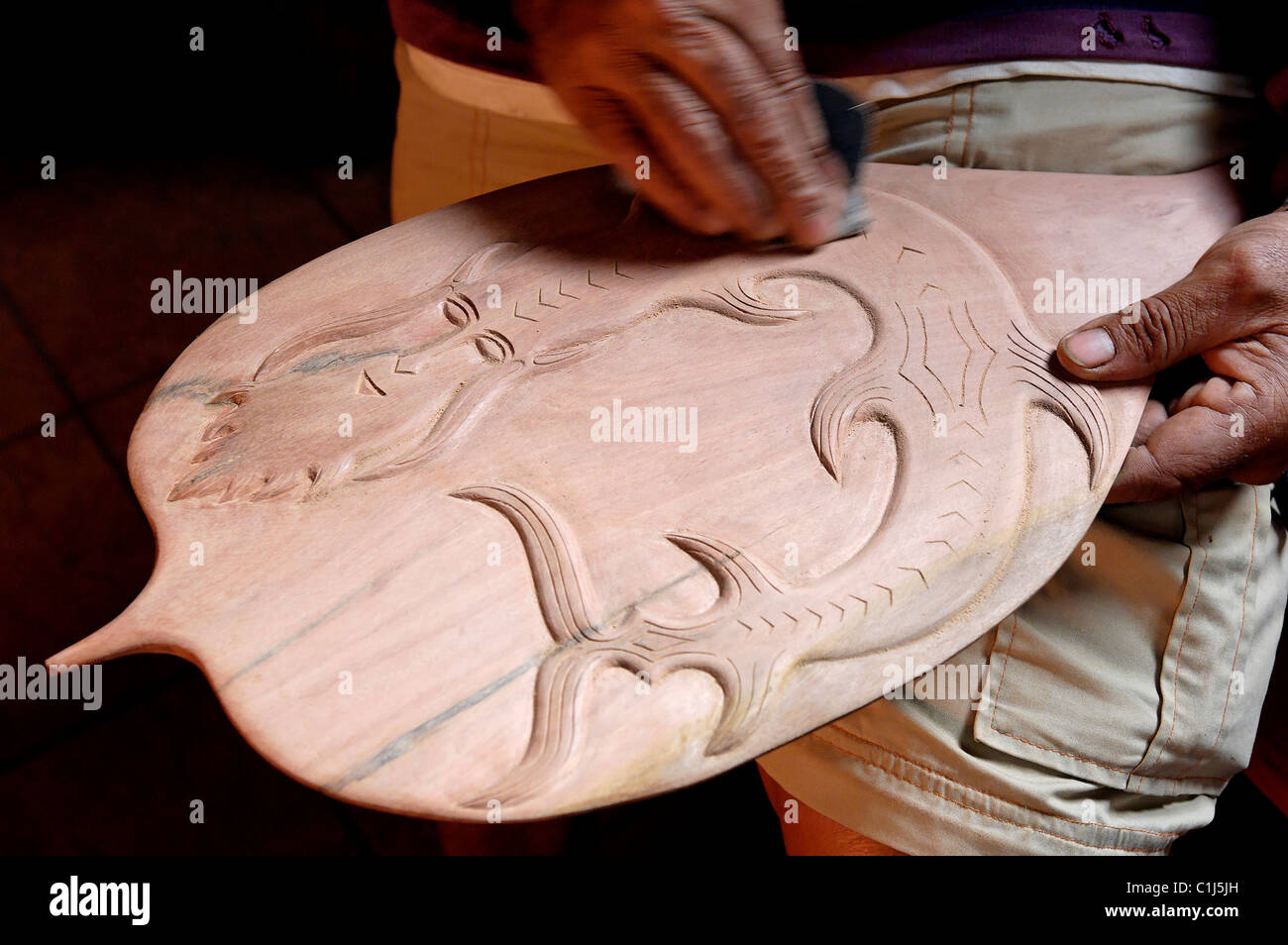 Chile island hanga roa city hi-res stock photography and images - Alamy