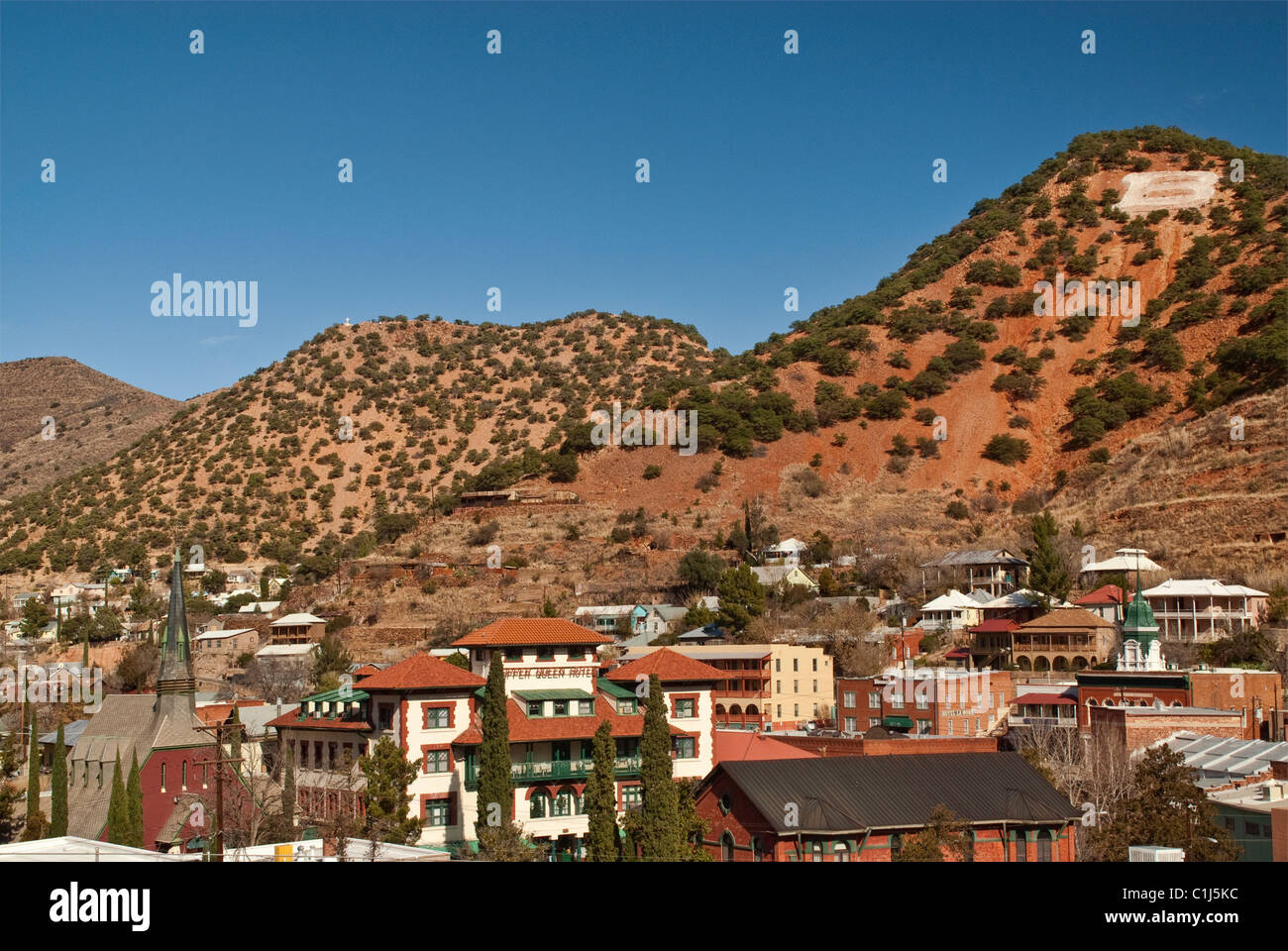 Copper queen hotel, bisbee, arizona hi-res stock photography and images ...