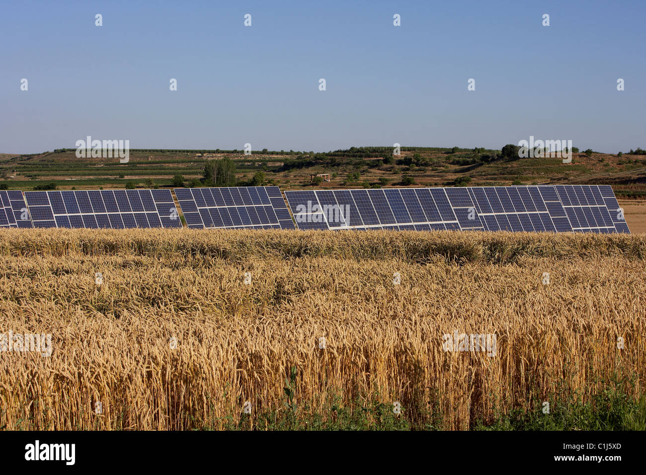 Spain sun energy hi-res stock photography and images - Alamy