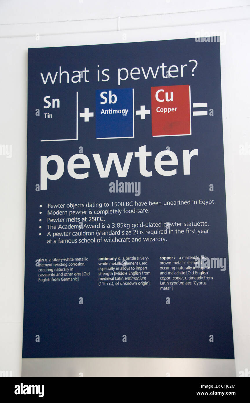 Malaysia, State of Selangor, Kuala Lumpur. The Royal Selangor pewter ...