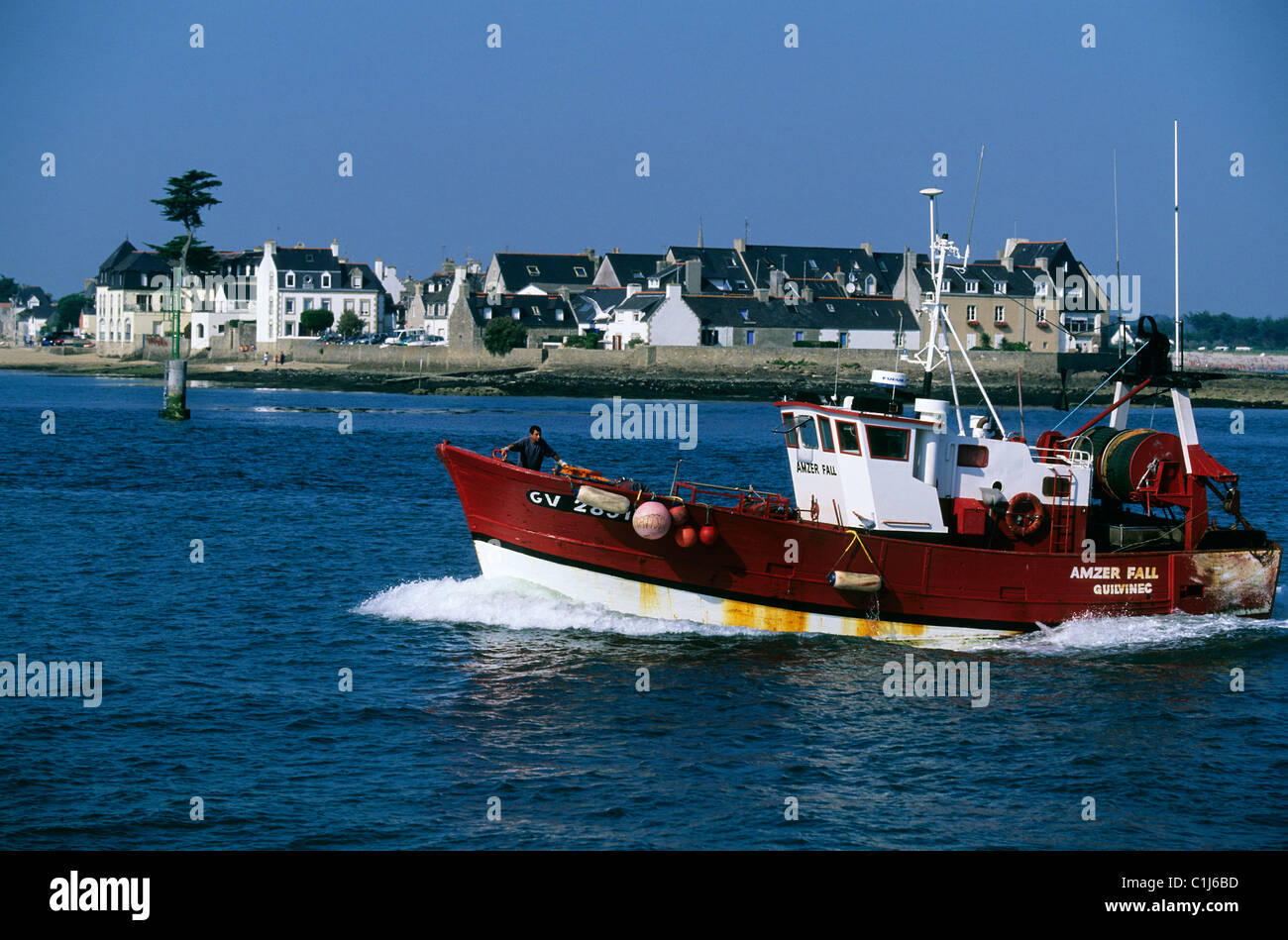 France, Finistere, Tudy Island Stock Photo - Alamy