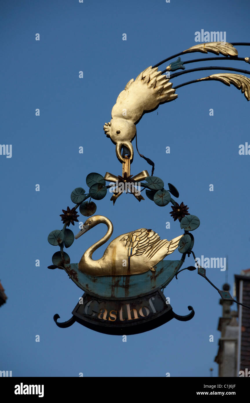 Gasthof sign hi-res stock photography and images - Alamy