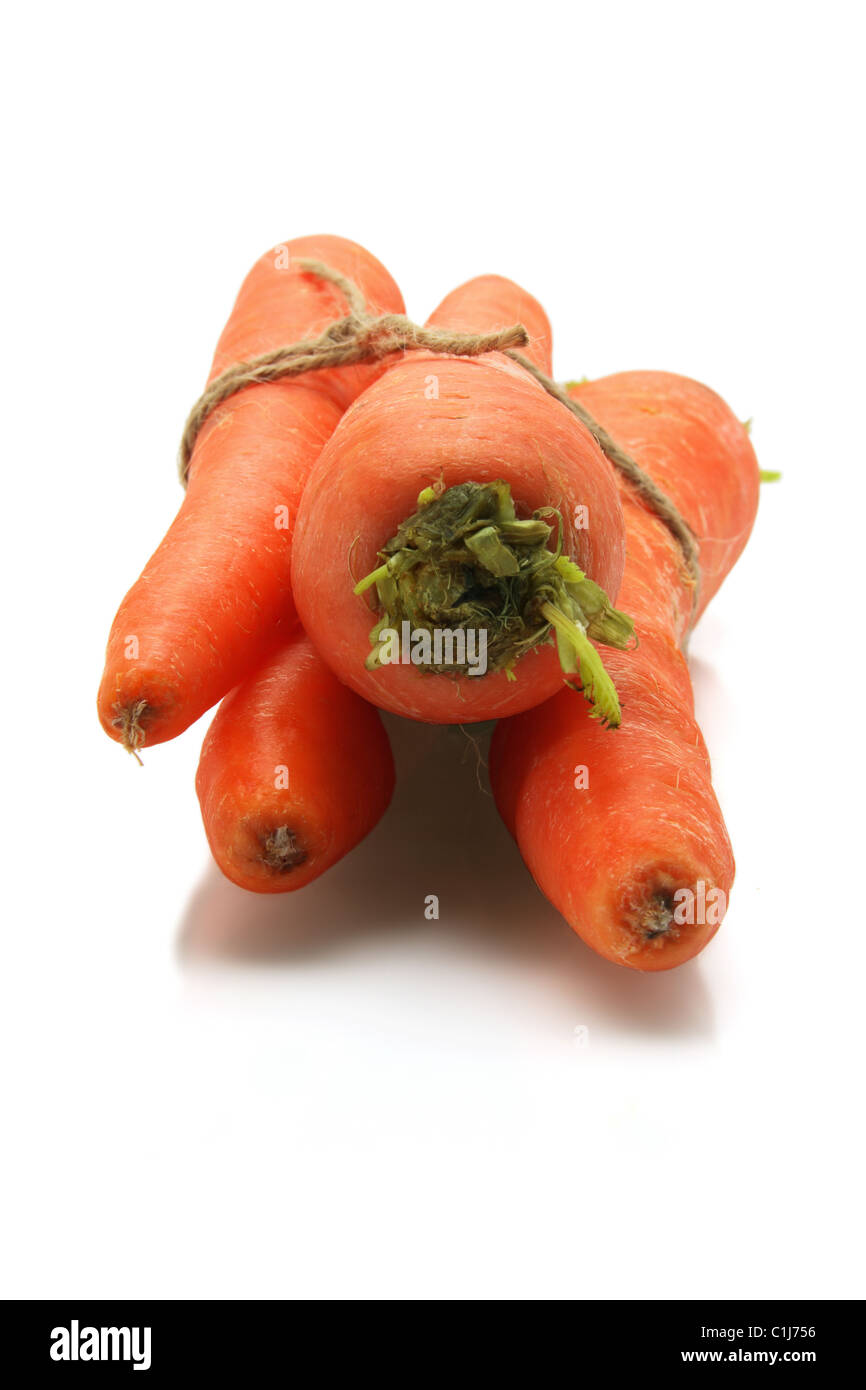 Bundle of Carrots Stock Photo - Alamy