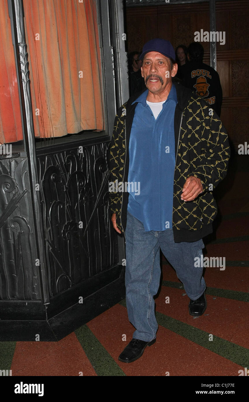 Danny Trejo outside the 'DJ Hero' demo night held at the Wiltern ...