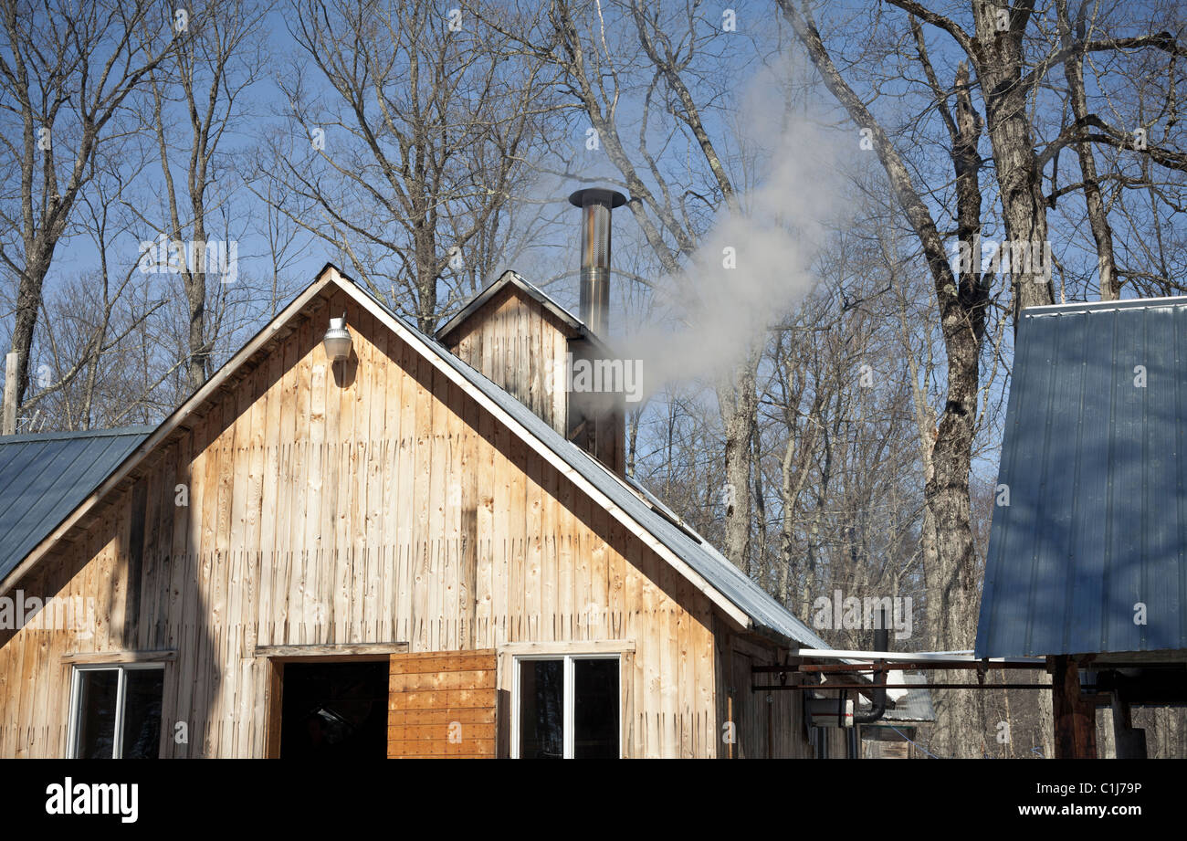 Sugar shack quebec hi-res stock photography and images - Alamy