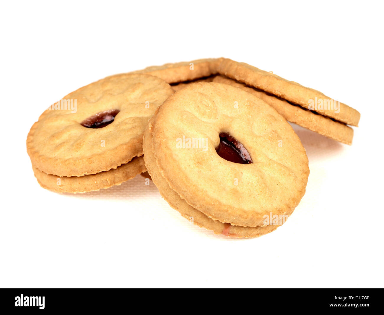 Jammy Dodger Biscuits Stock Photo - Alamy