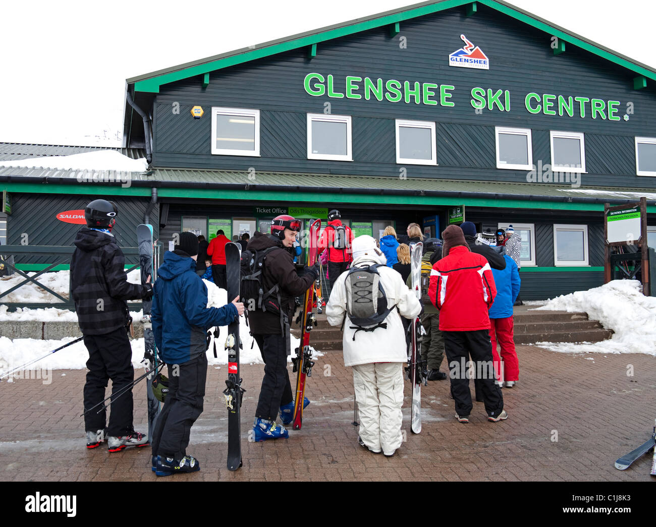 Glenshee ski centre hi-res stock photography and images - Alamy