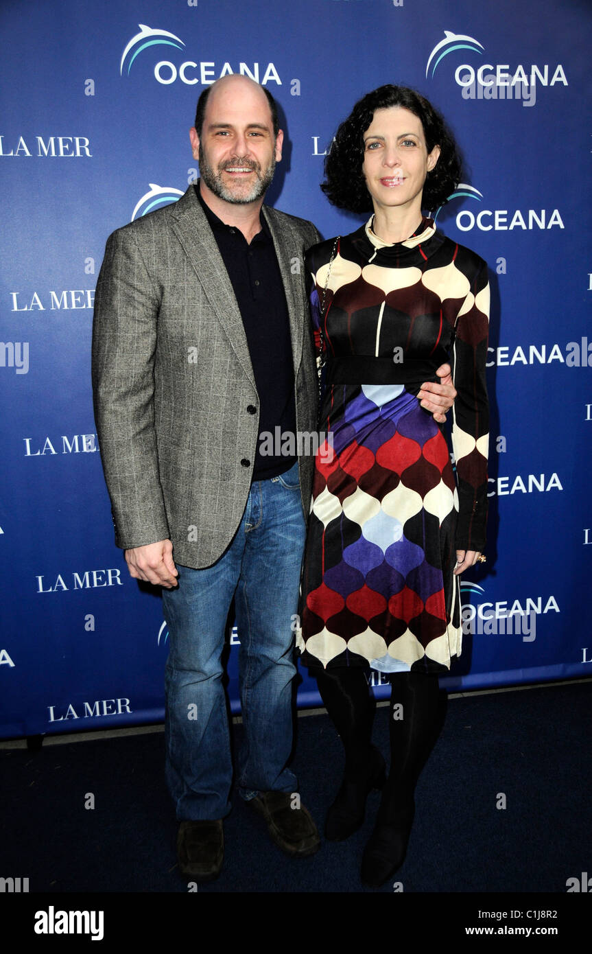 Matt Weiner and guest Ocana and La Mer celebrate World Oceans Day at a ...