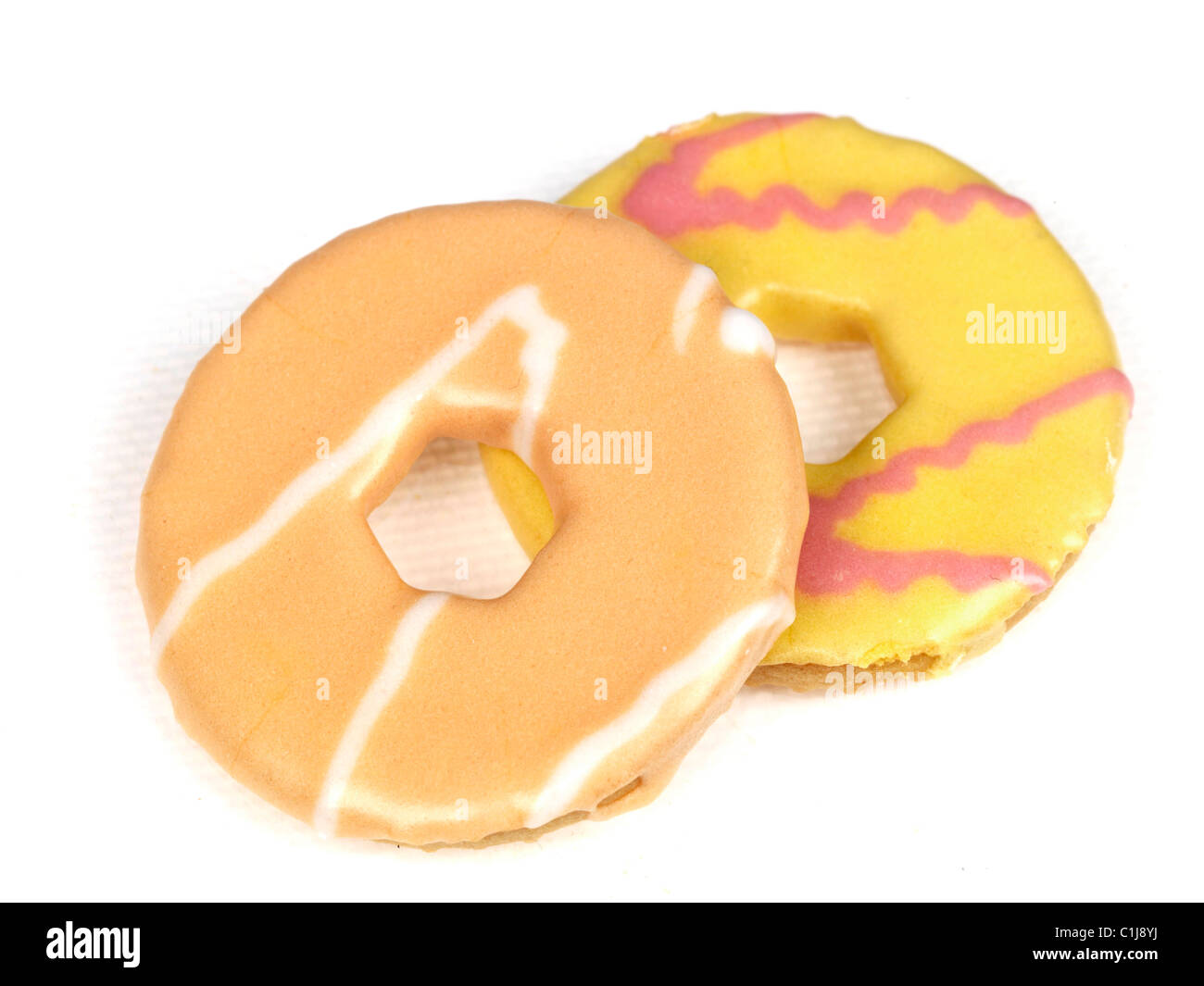 Party Ring Biscuits Stock Photo - Alamy