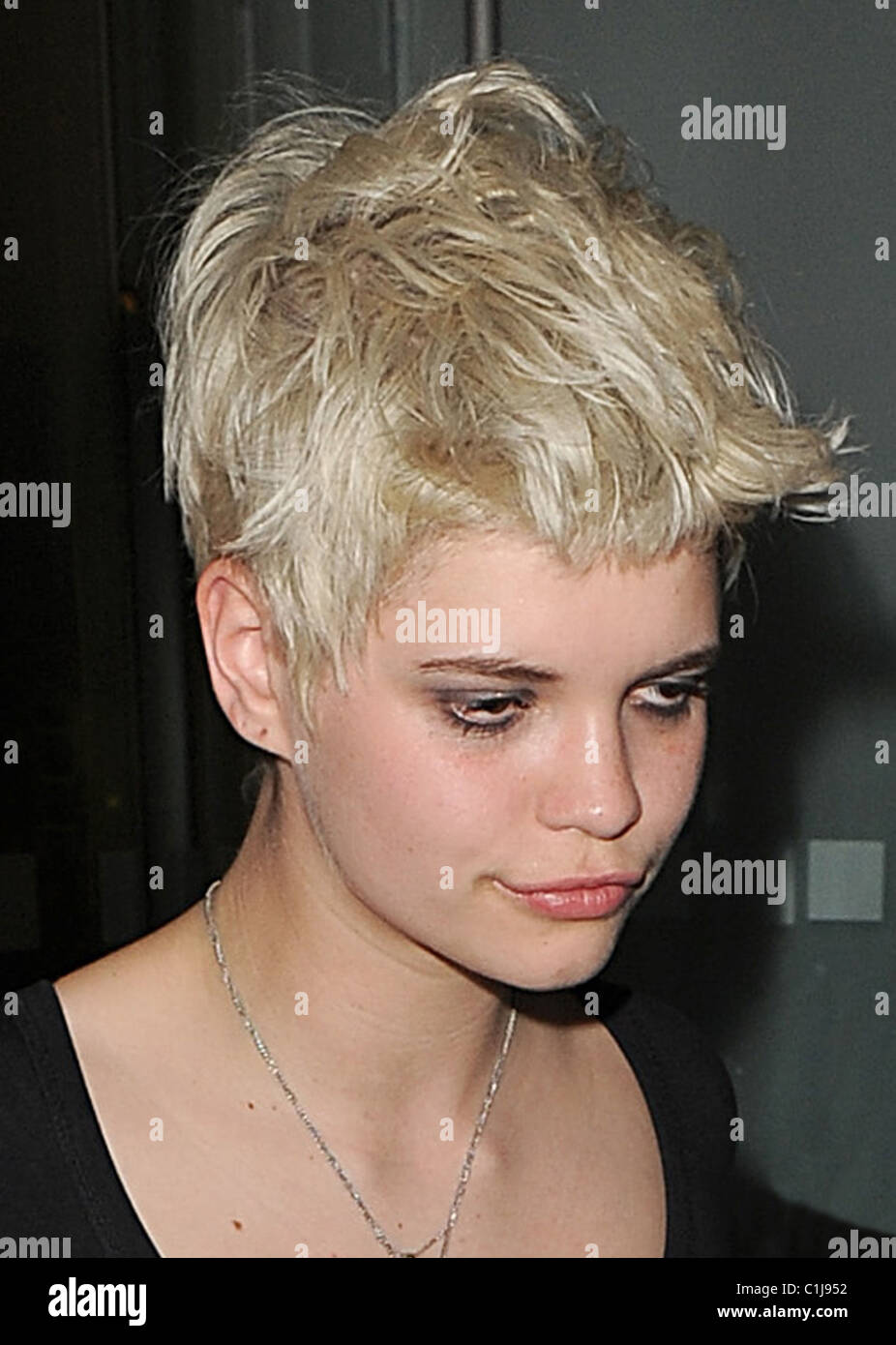 Pixie Geldof leaving Bungalow 8 nightclub at 3.3am appearing rather ...