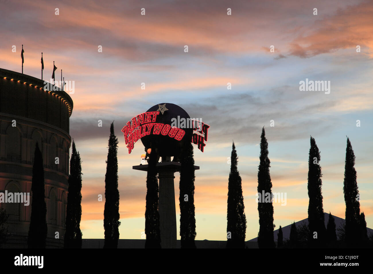 Planet hollywood sign hi-res stock photography and images - Alamy