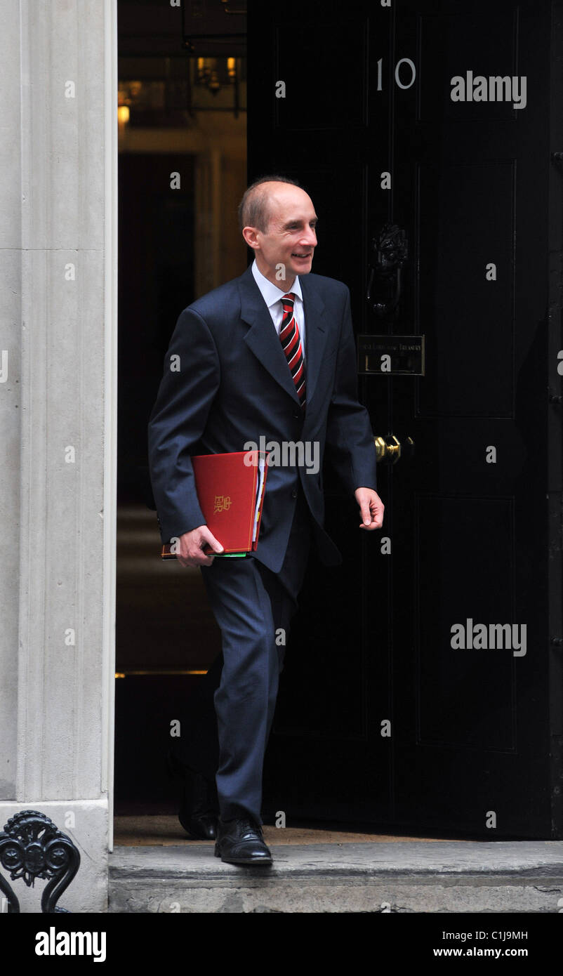 Andrew Adonis Ministers leave 10 Downing Street after a cabinet meeting ...