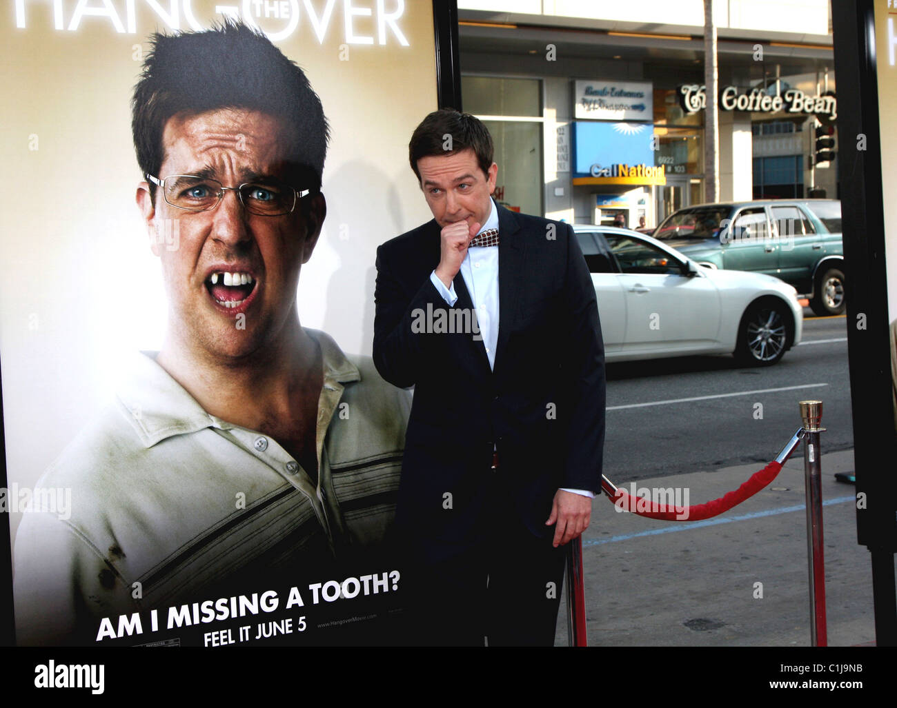 Ed Helms The world premiere of 'The Hangover' at Grauman's Chinese ...