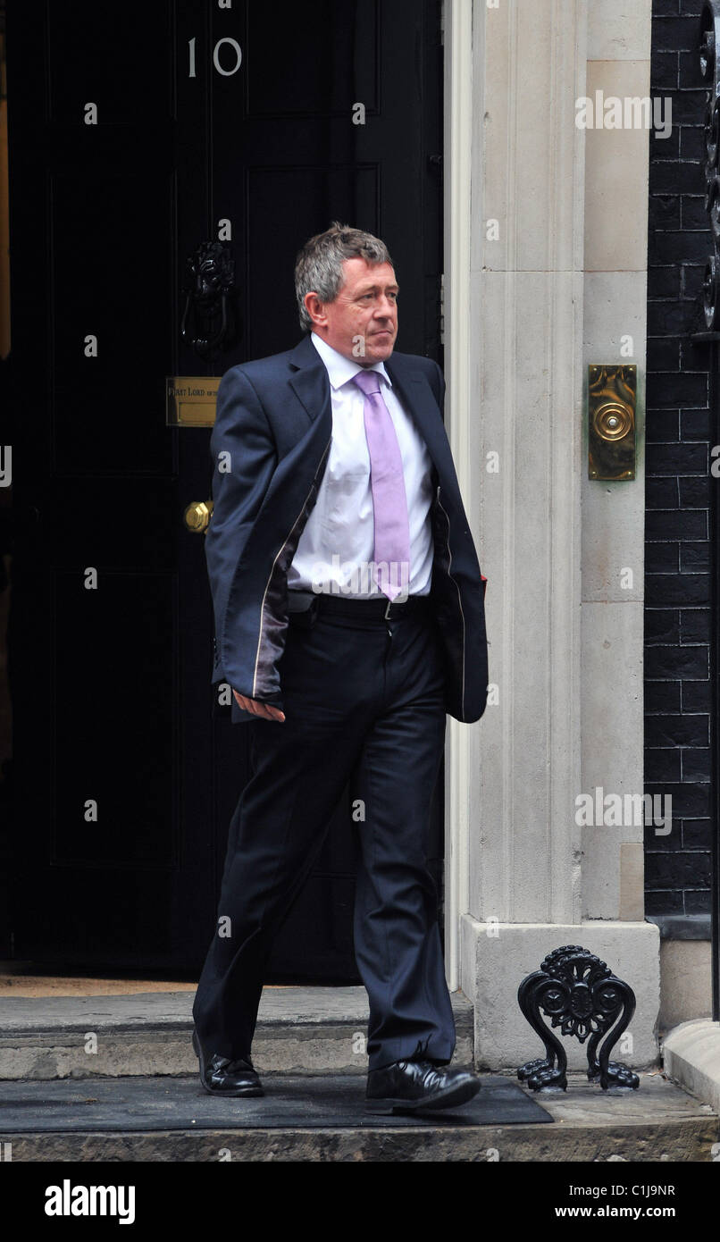 John Denham Ministers leave 10 Downing Street after a cabinet meeting ...