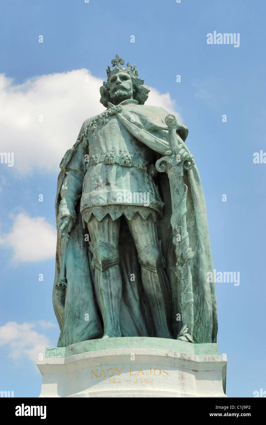 Statue in downtown Vienna Austria Stock Photo - Alamy