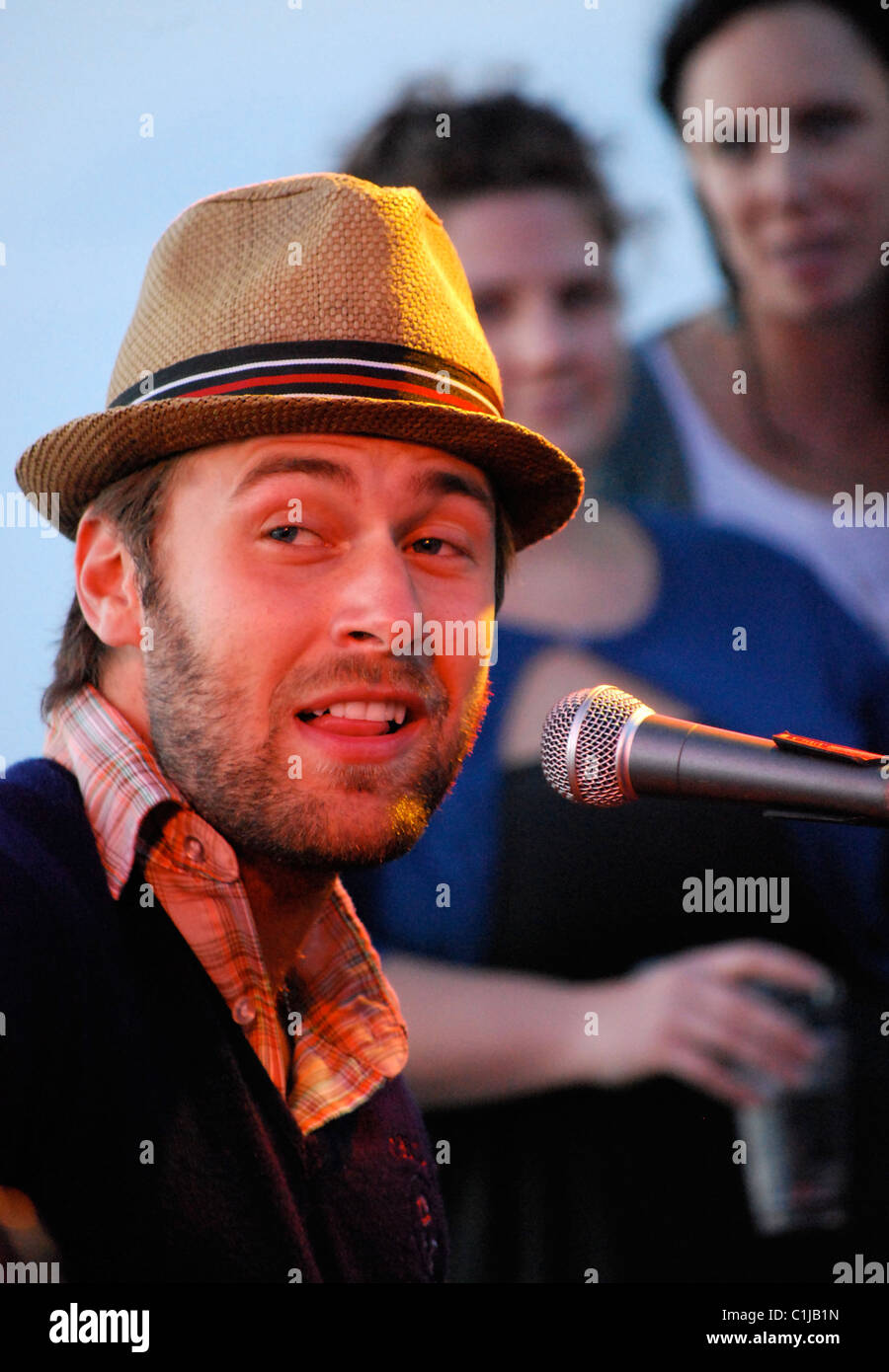 Rickard Goransson Carolina Liar perform on the Adventure Hornblower ...
