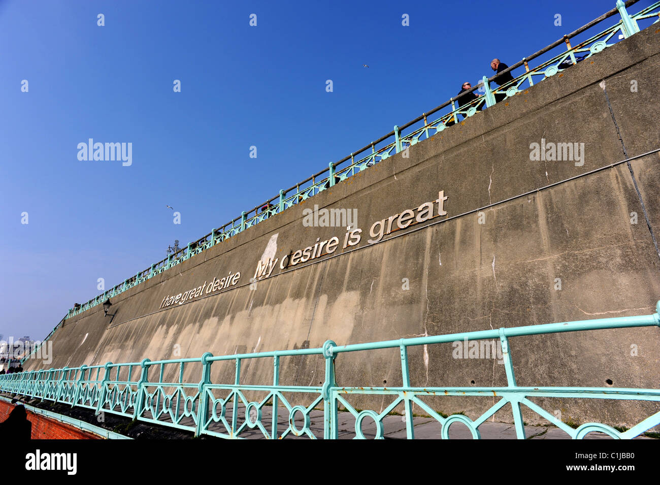Brighton seafront art hi-res stock photography and images - Alamy