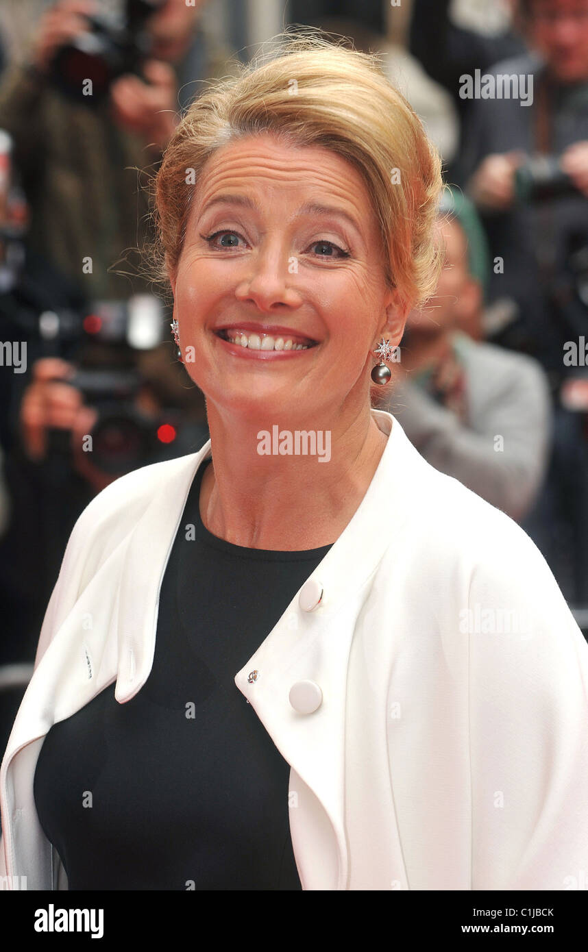 Emma Thompson 'Last Chance Harvey' UK premiere held at the Odeon West ...