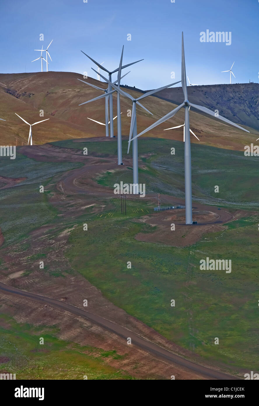 Wind powered generators hi-res stock photography and images - Alamy