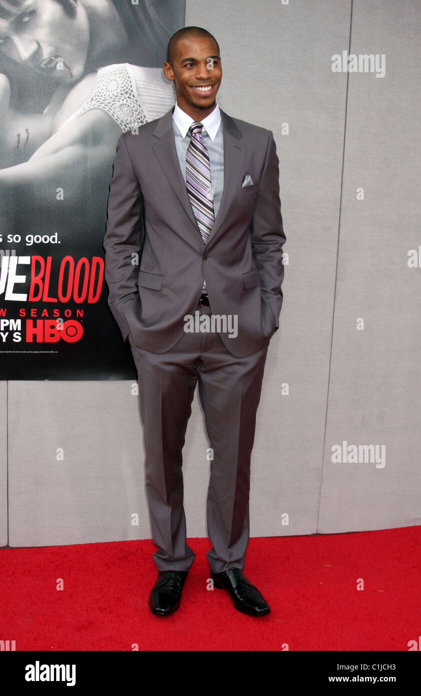 Mechad Brooks the 'True Blood' Season 2 Premiere Screening at the ...