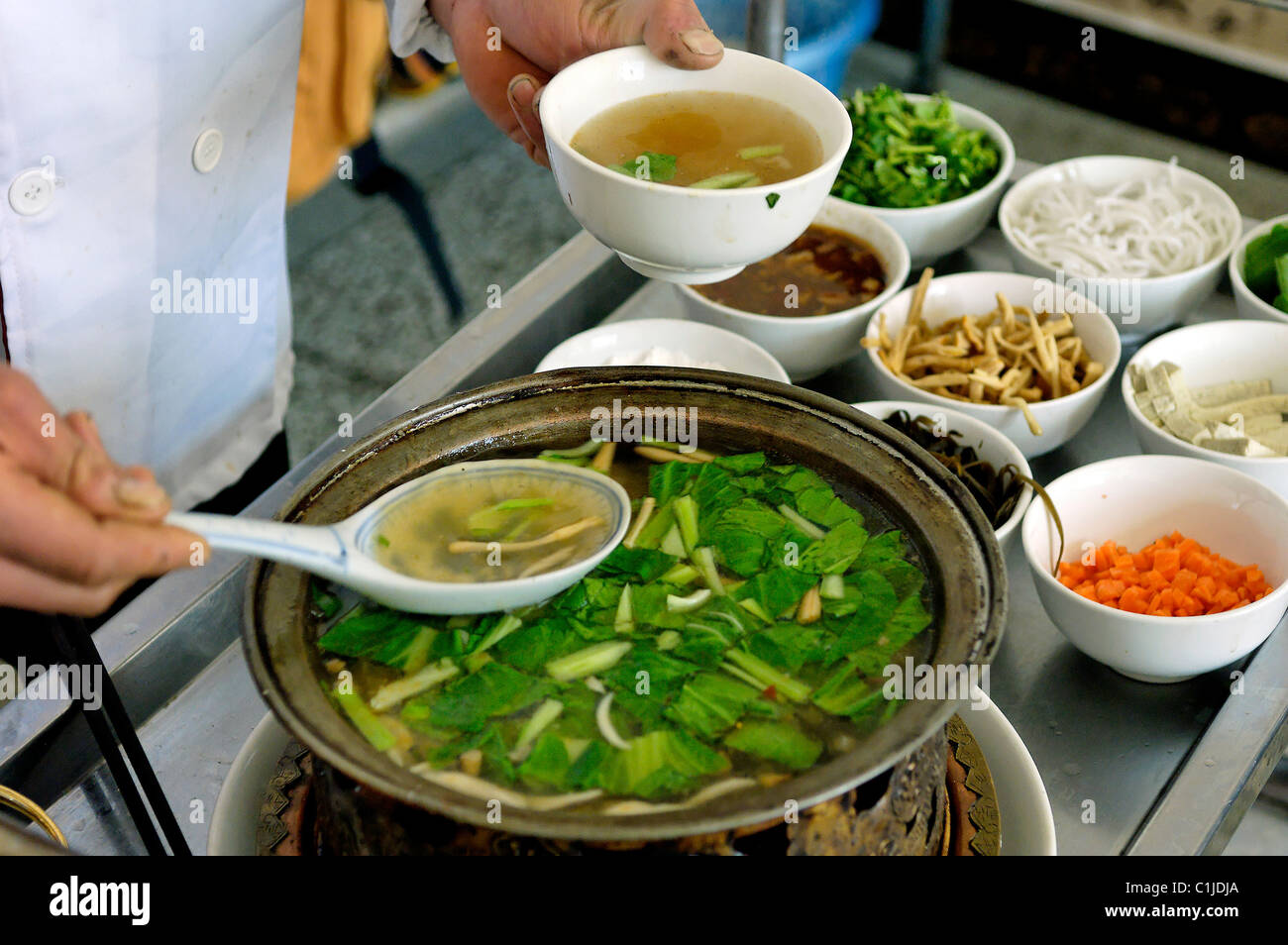 China, Shanxi Taiyuan city, Chinese restaurant Stock Photo - Alamy