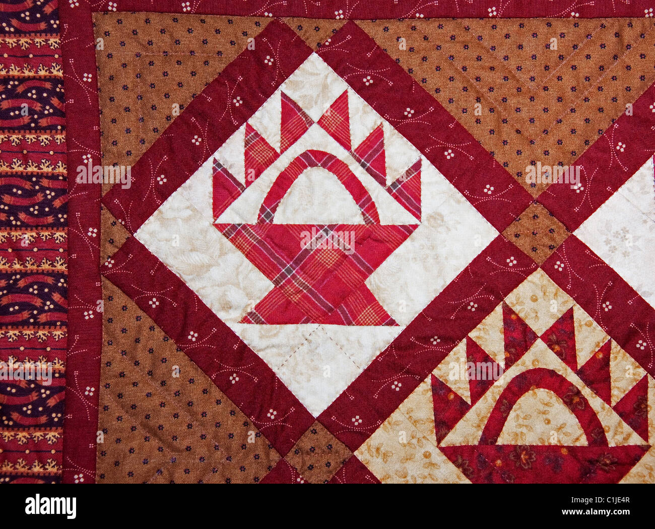 Prim quilt hi-res stock photography and images - Alamy