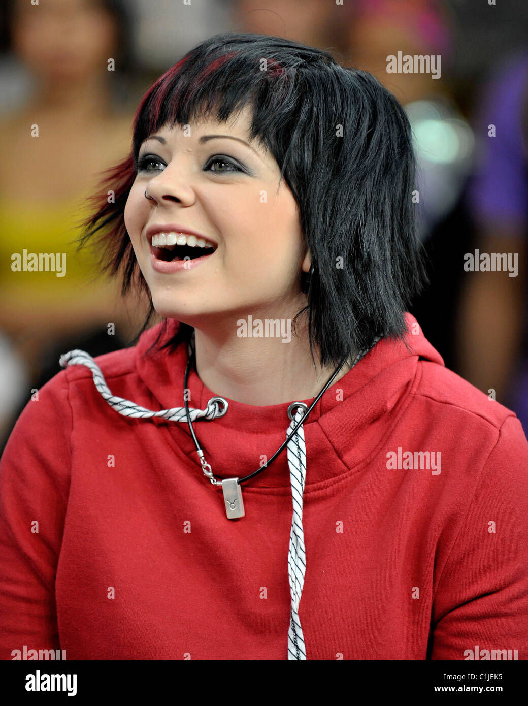 Shiloh appearing on the Canadian TV MuchMusic's 'Much On Demand' at The ...