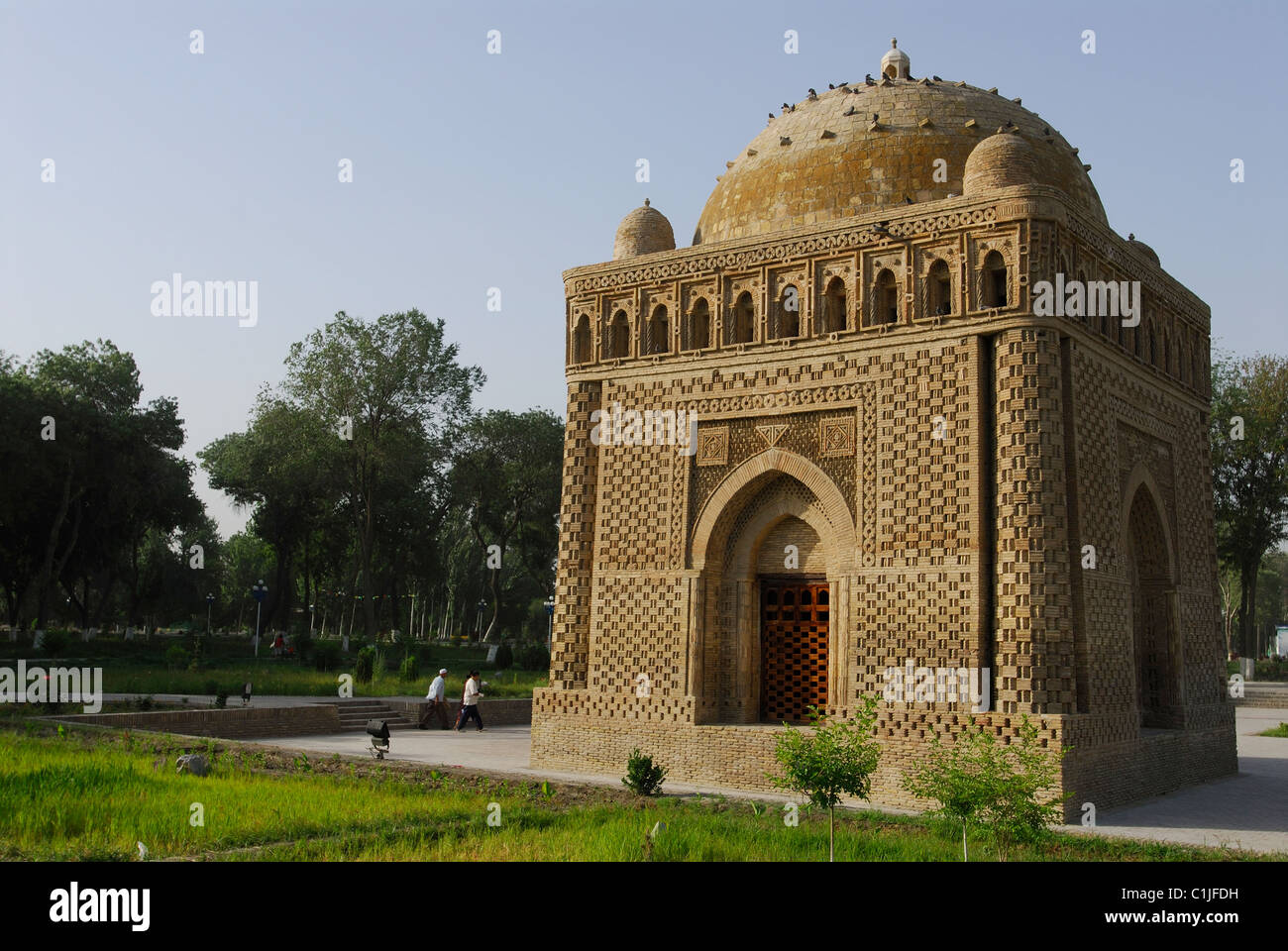 Uzbekistan, Bukhara, the mausoleum of Ismail Samani Stock Photo - Alamy