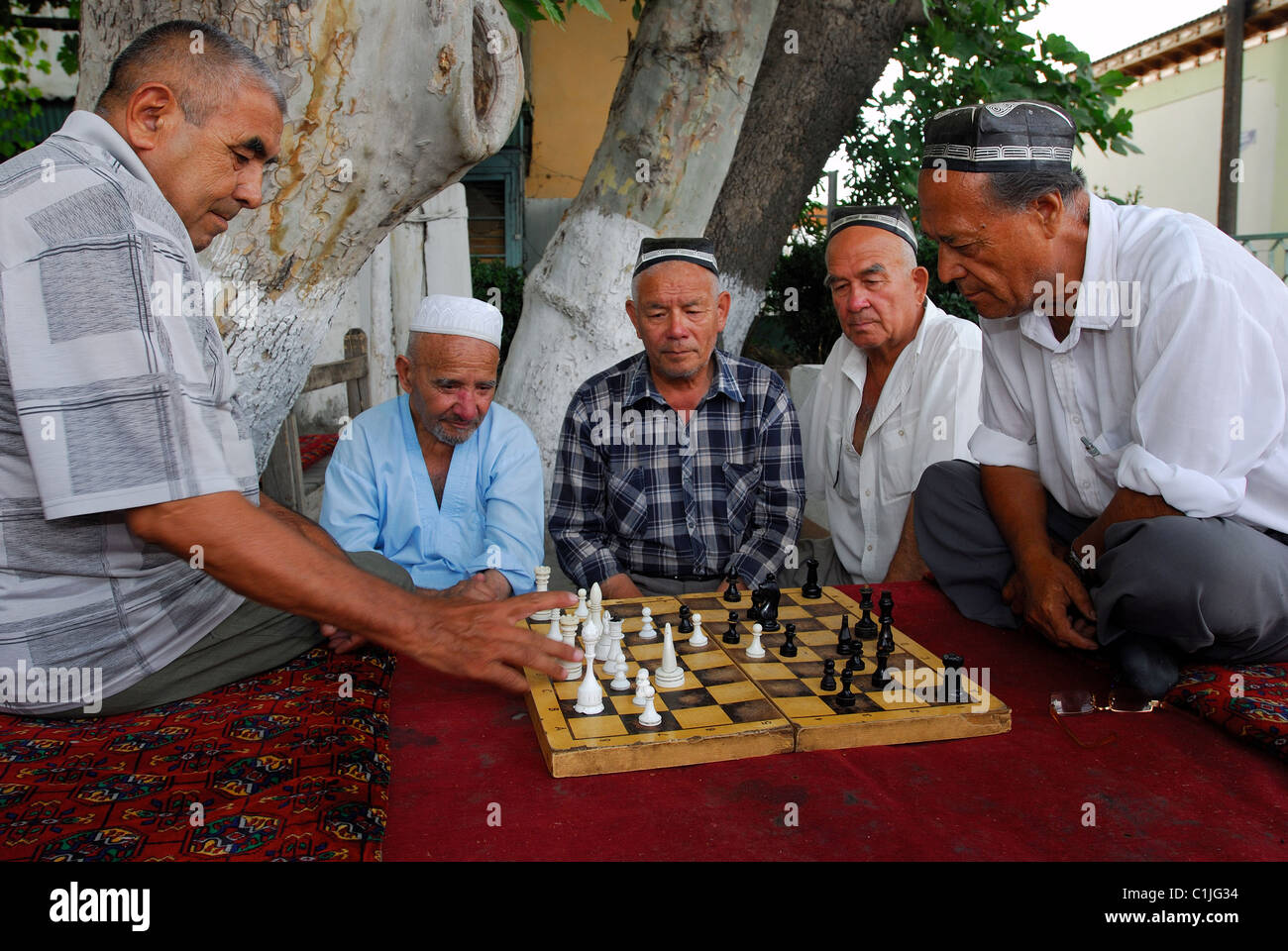 Uzbekistan players hi-res stock photography and images - Alamy