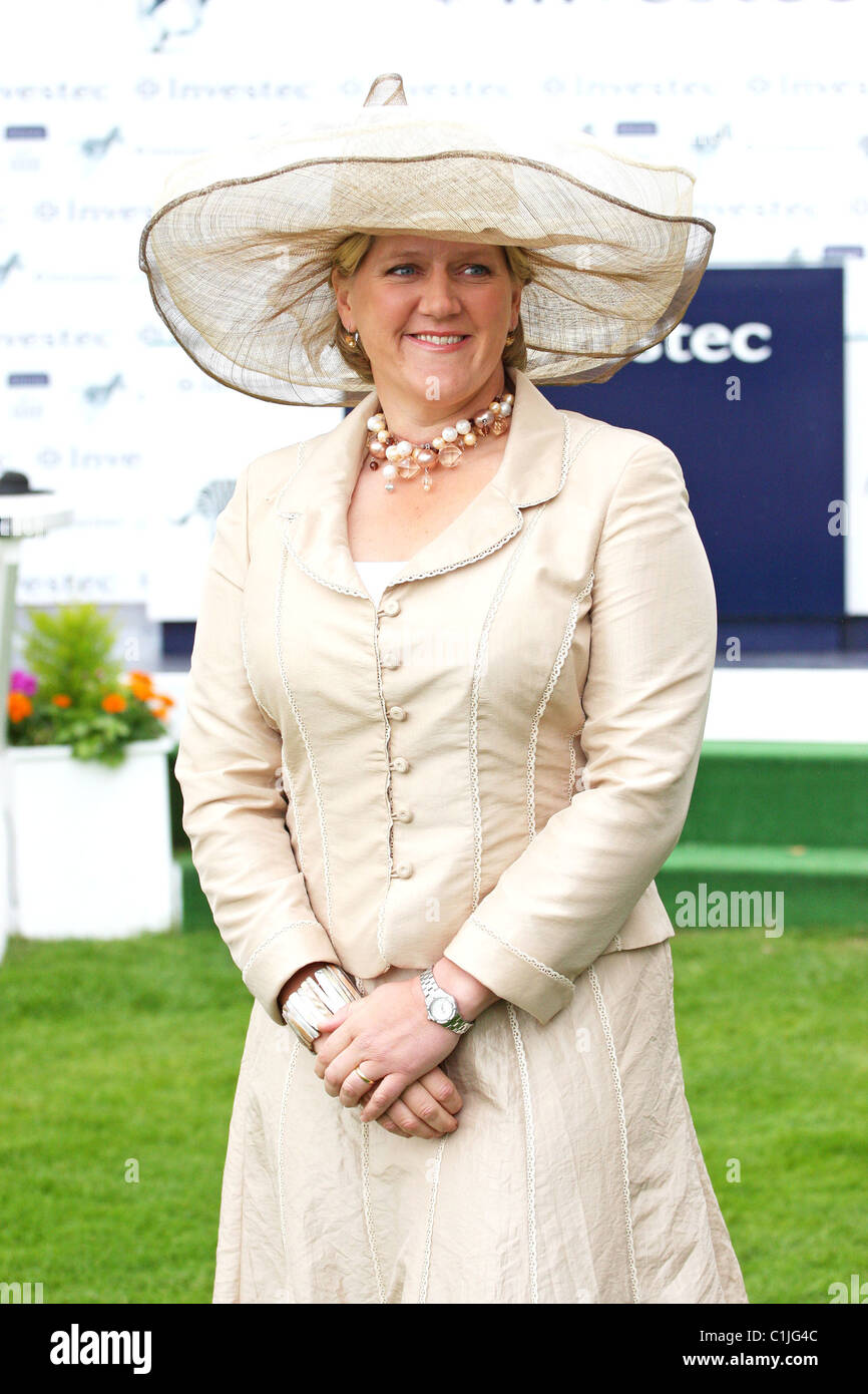 BBC sports presenter Clare Balding on her return to work at Epsom after ...