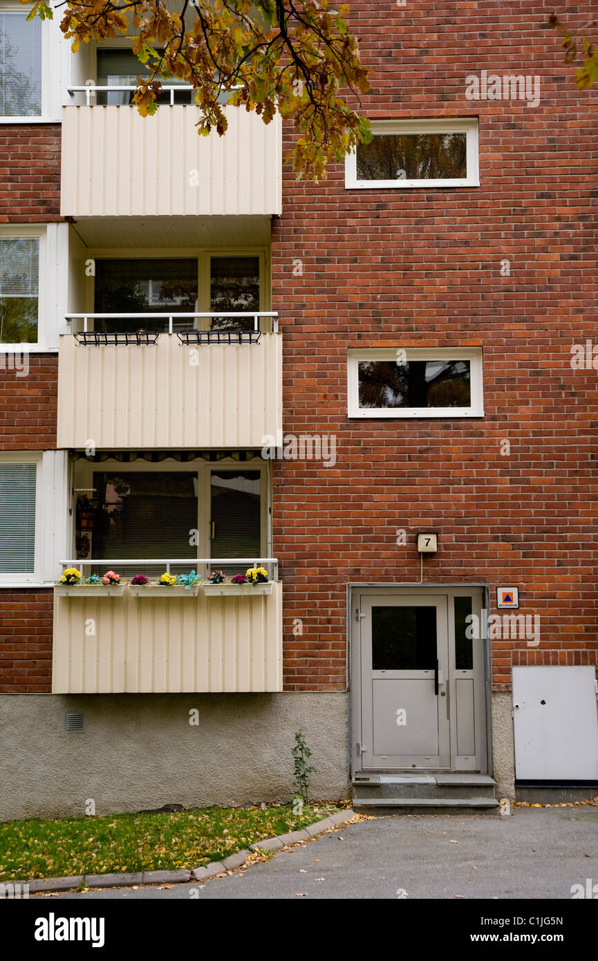 Brick balcony hi-res stock photography and images - Alamy