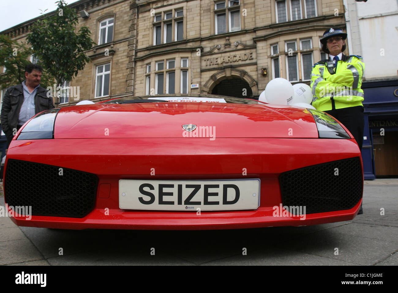 Police Seized Lamborghini