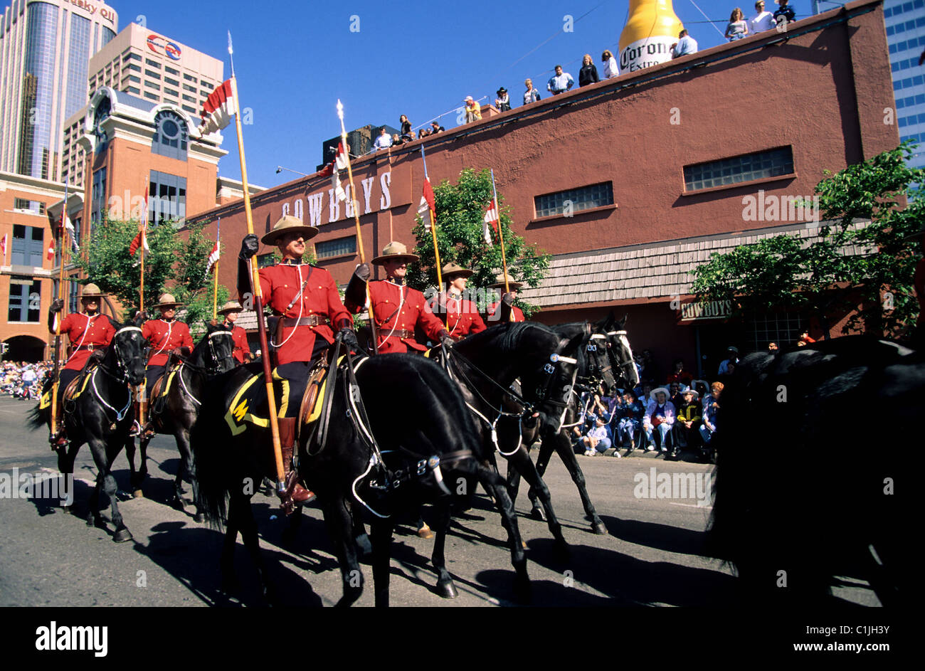 Canada, Alberta, Calgary, big parade rodeo Stock Photo - Alamy