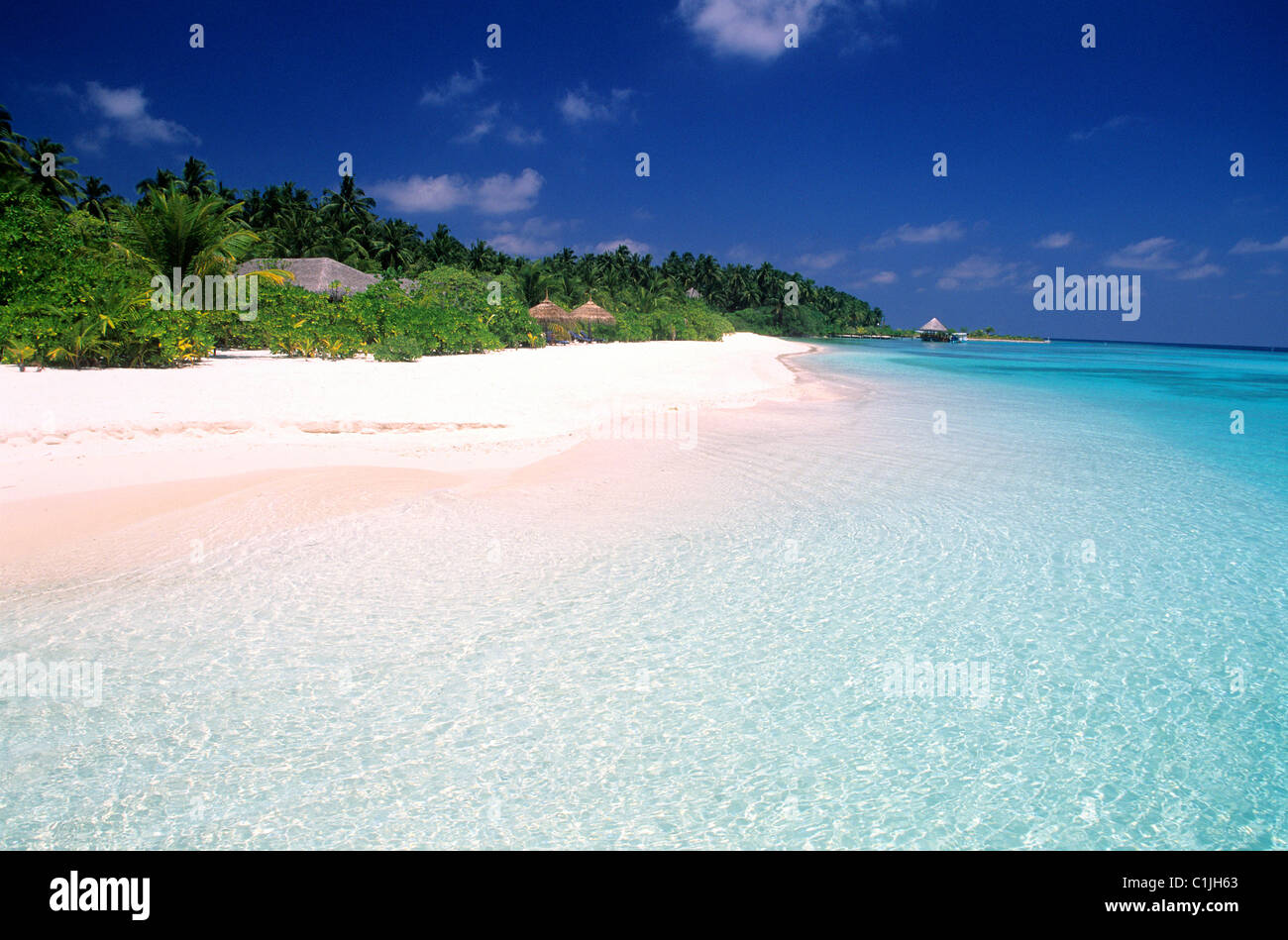 Maldives, Atoll Faafu (80 miles south of Male), Filitheyo Resort, 5 ...