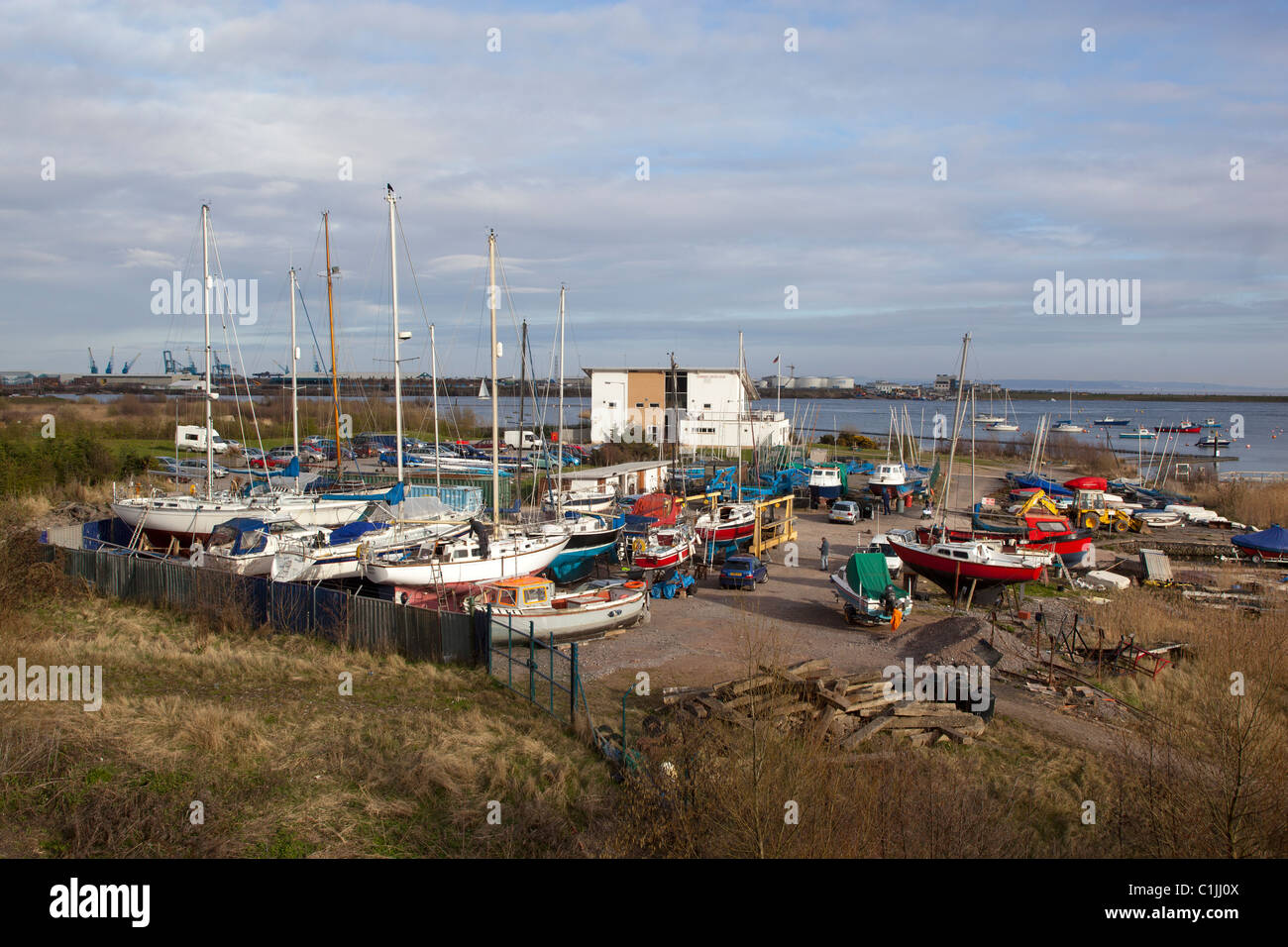 Cardiff yacht club hi-res stock photography and images - Alamy