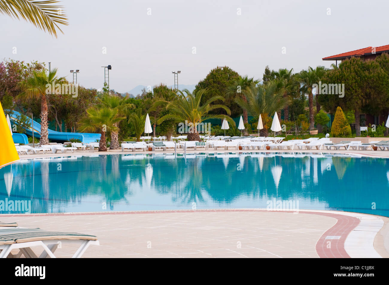 Water pool - vacation background Stock Photo - Alamy