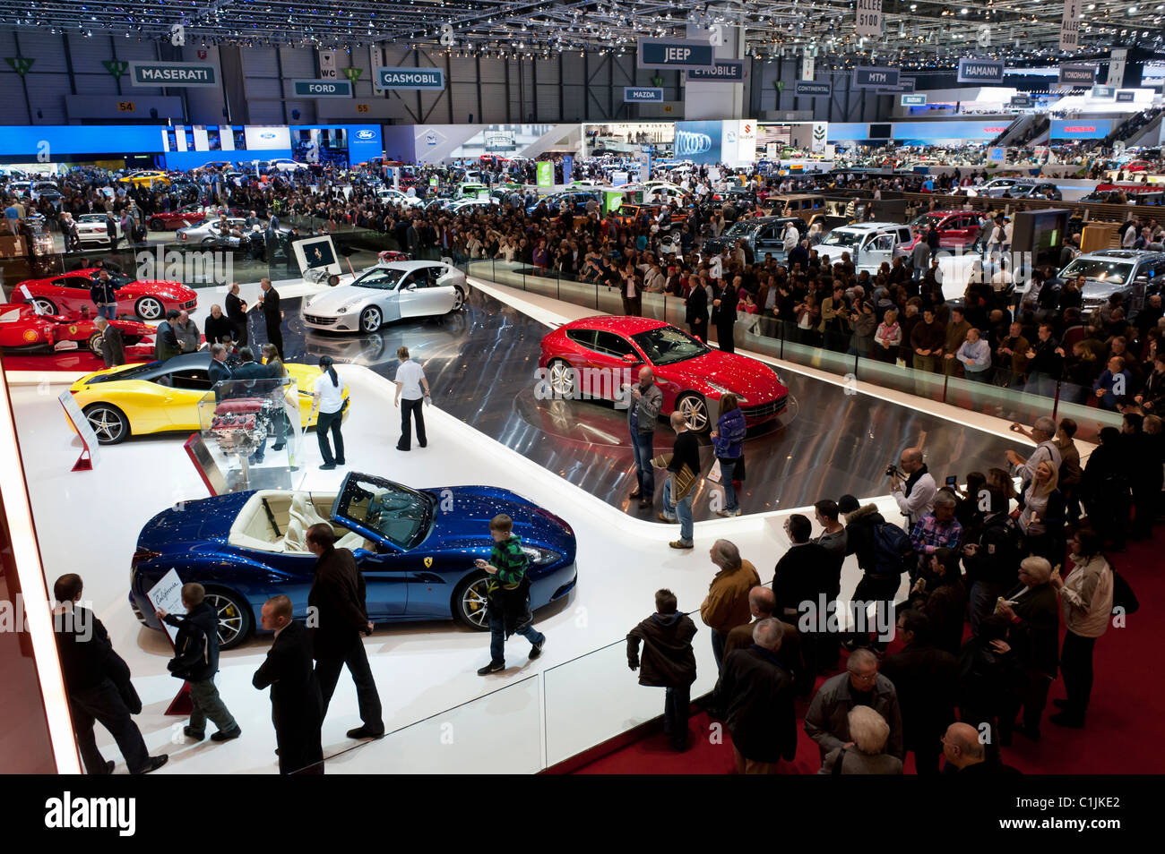 Ferrari stand hi-res stock photography and images - Alamy