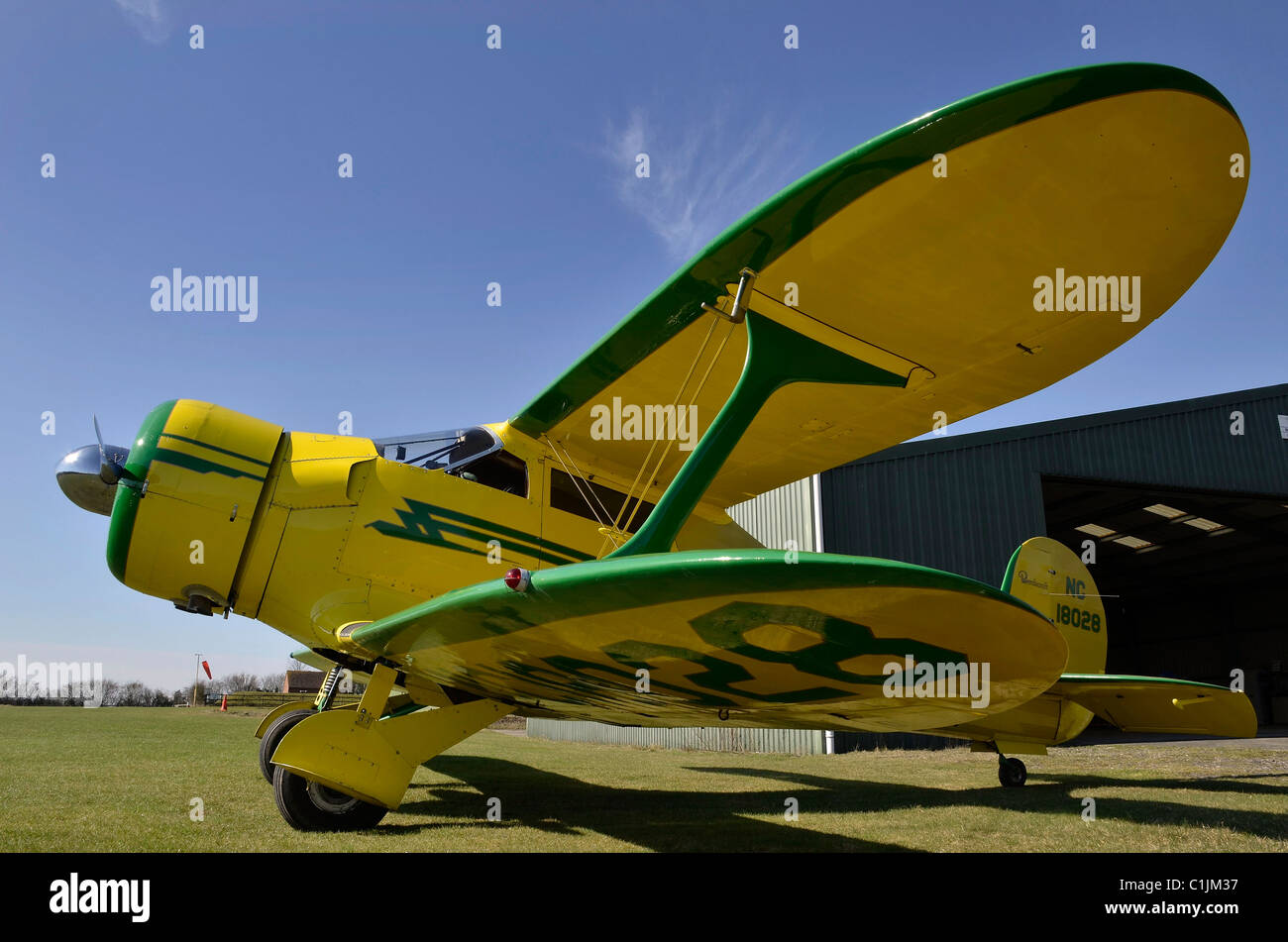 Beechcraft staggerwing hi-res stock photography and images - Alamy