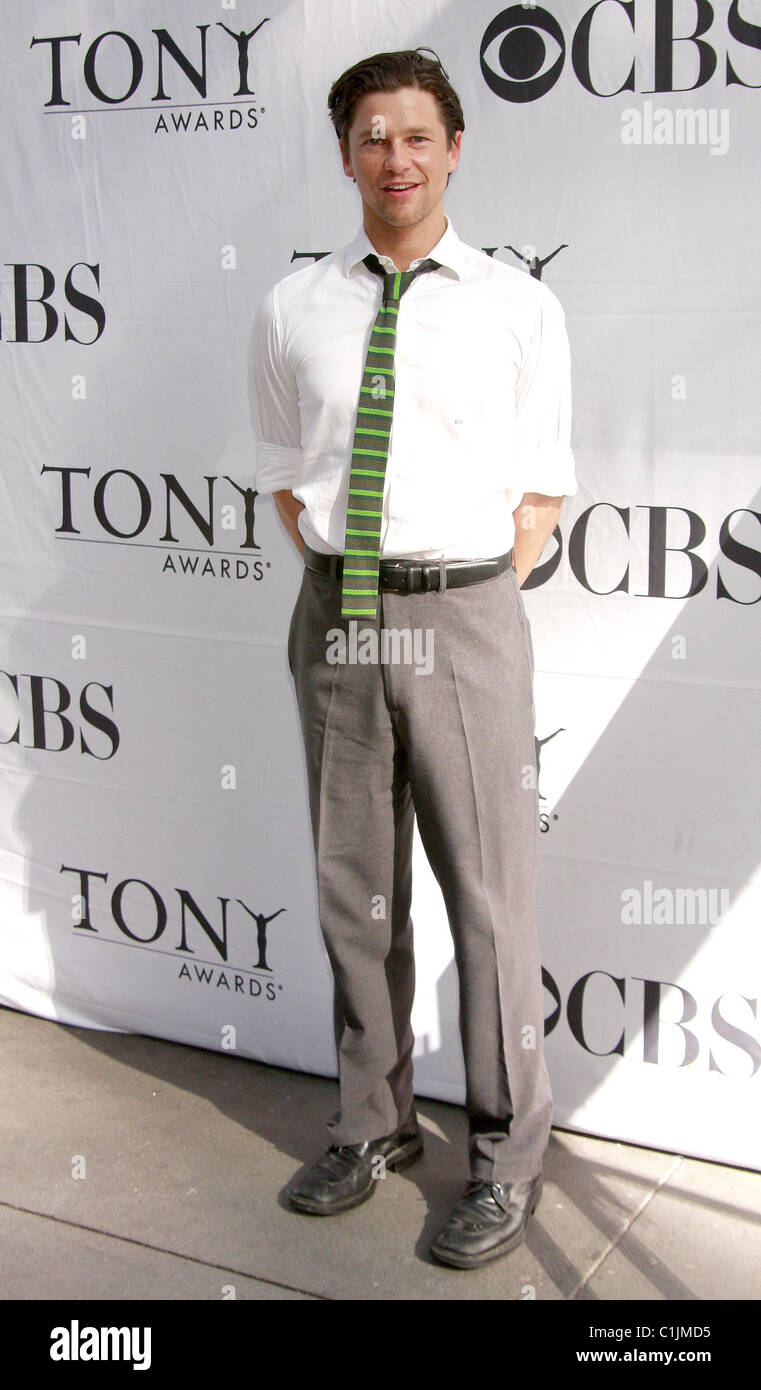 David Burtka The Tony Eve Cocktail Reception held at Montenapo ...