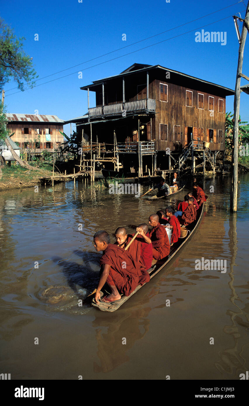 Myanmar (Burma), Shan state, Inle lake Stock Photo - Alamy