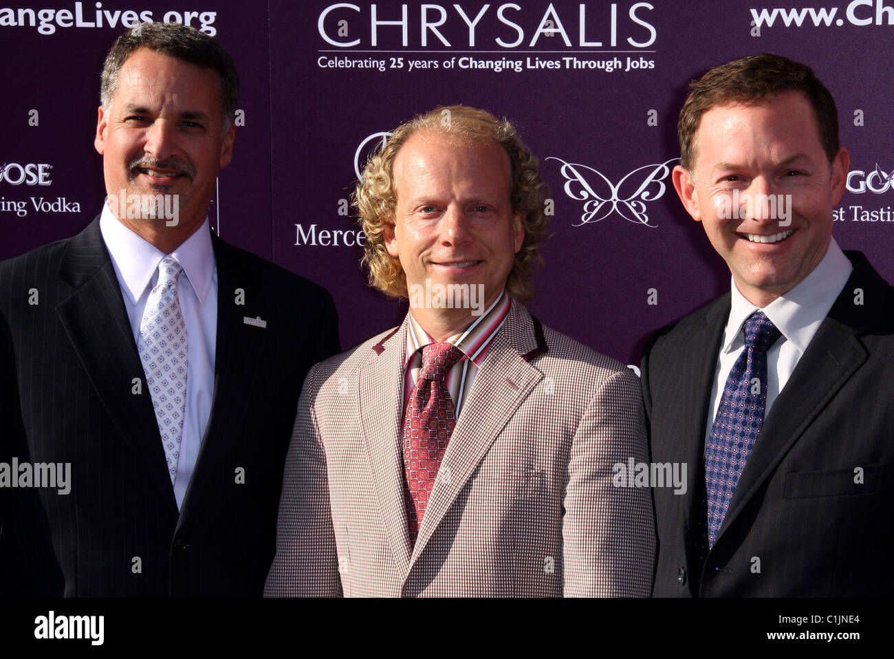 Bruce Cohen and Dan Jinks 8th Annual Chrysalis Butterfly Ball held at a ...