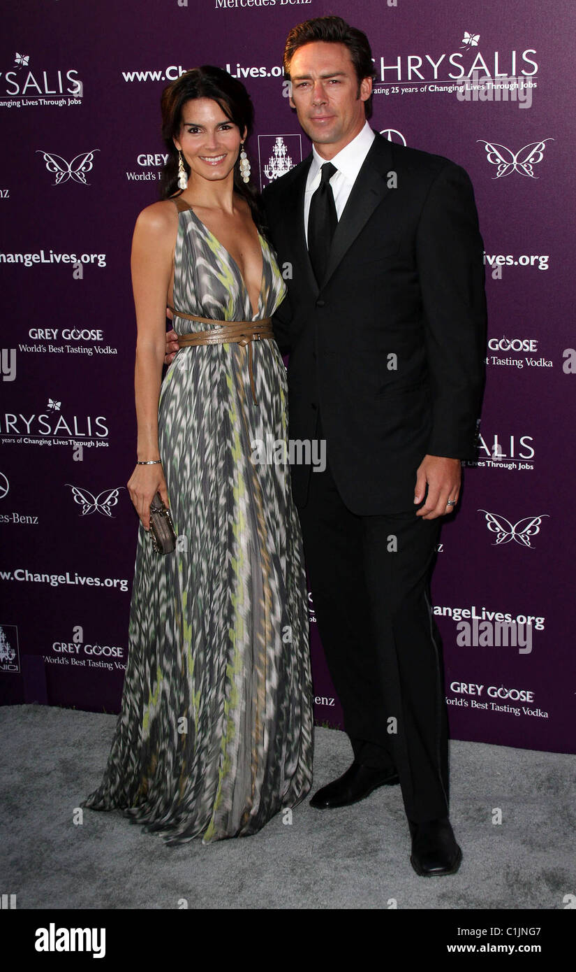 Angie Harmon and Jason Seahorn 8th Annual Chrysalis Butterfly Ball held ...